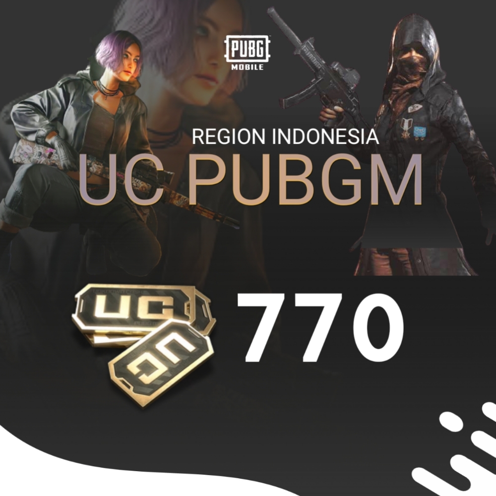 Jual 770 UC PUBG Mobile HIMURA STORE | VCGamers