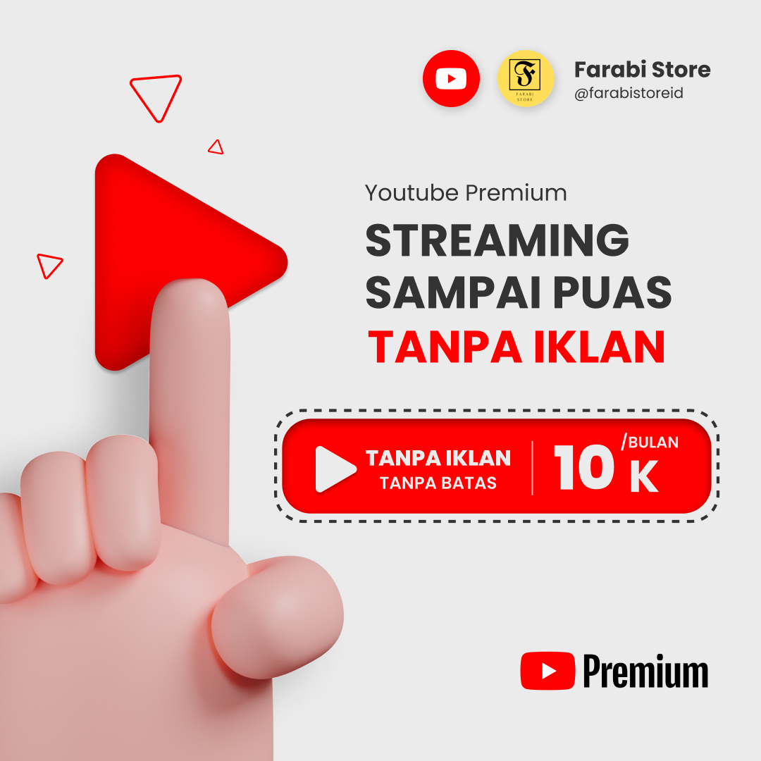 Jual 1 Bulan - Youtube Premium YouTube Farabi Store | VCGamers