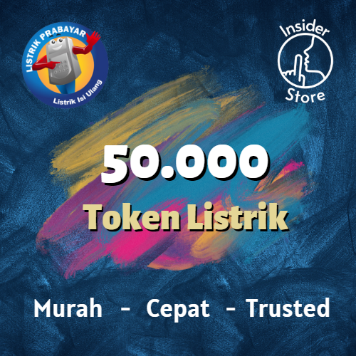 Jual Token Listrik 50.000 Token PLN Insider Top Up | VCGamers