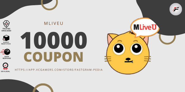 Jual 10000 COUPON MLiveU | VCGamers