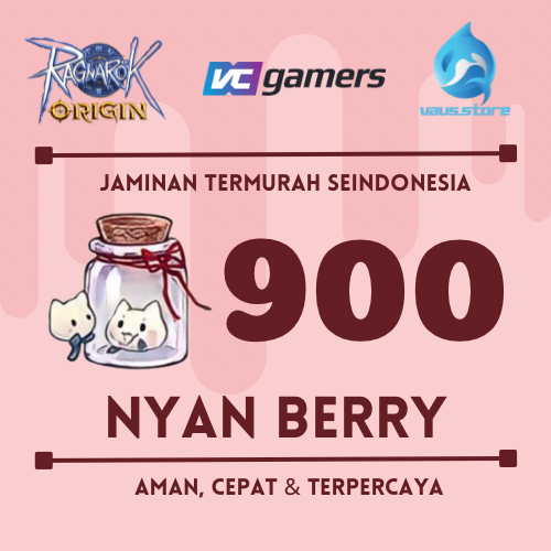 Jual 900 Nyan Berry Ragnarok Origin Global VAUSSTORE | VCGamers