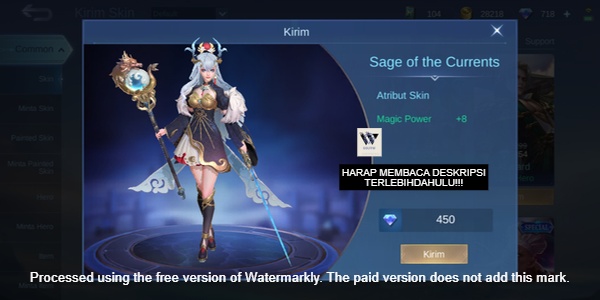Jual Sage of the Currents (Epic Skin Odette) Mobile Legends | VCGamers