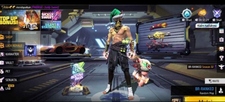 Jual Rank Diamond Free Fire zaki | VCGamers