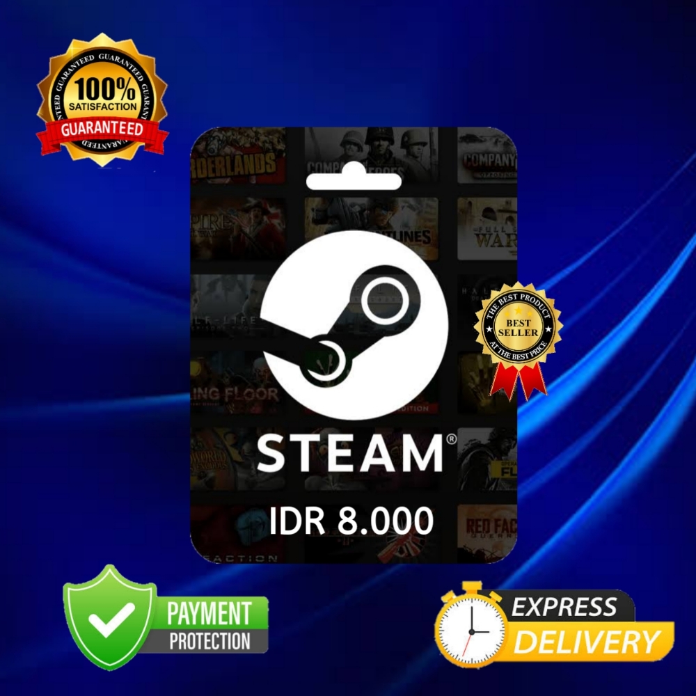Jual IDR 8.000 Steam StoreSefe | VCGamers