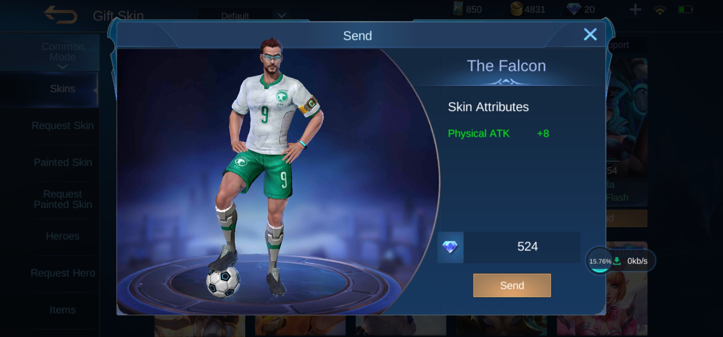 Jual Bruno The Falcon Mobile Legends KALBAR GAME STORE | VCGamers