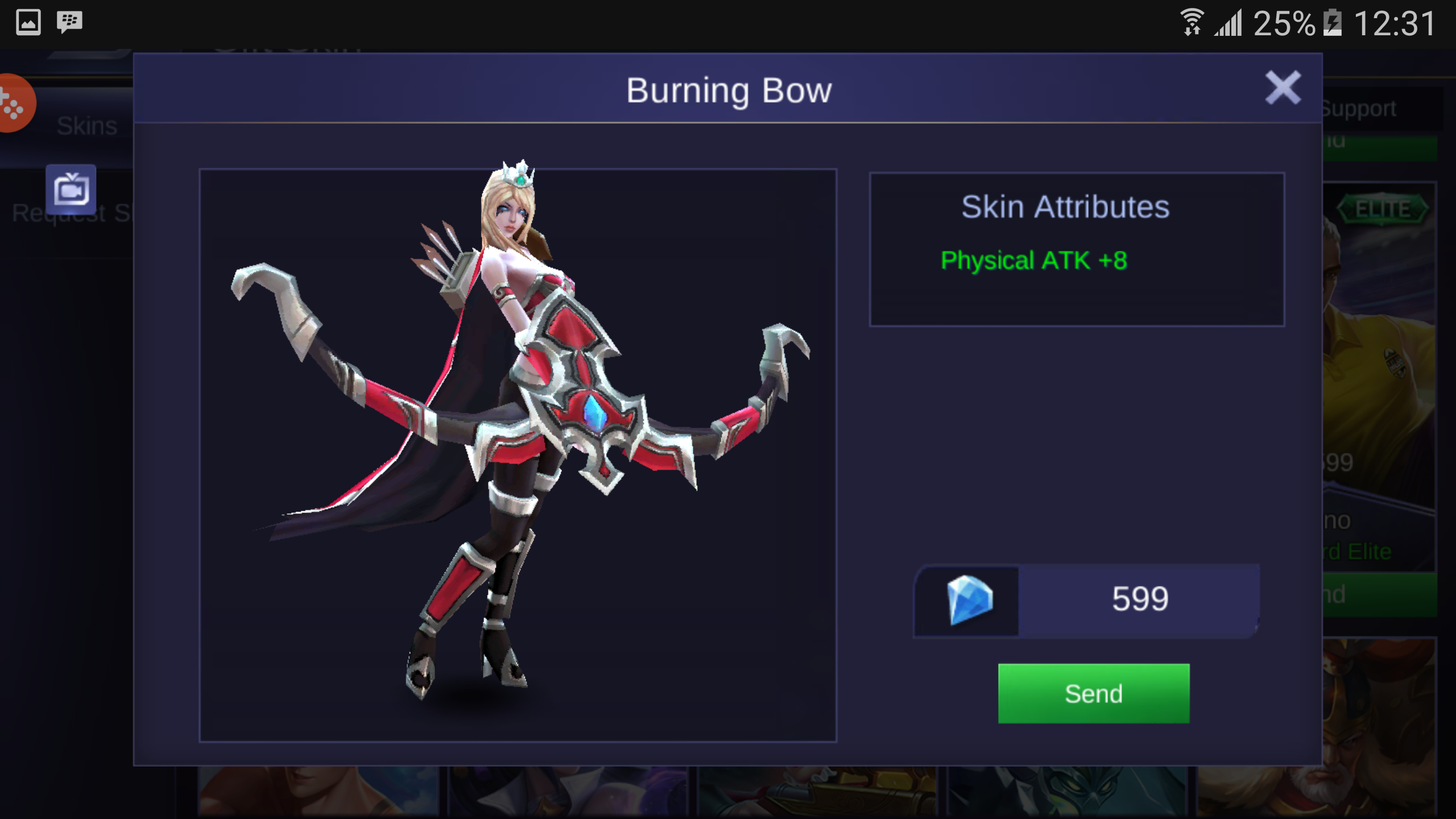 Jual Miya Burning Bow Mobile Legends KALBAR GAME STORE | VCGamers