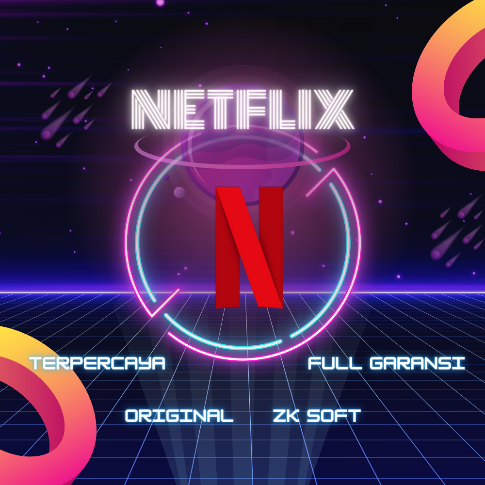 Jual Netflix 1P2U 1 Bulan Netflix ZK SOFT | VCGamers