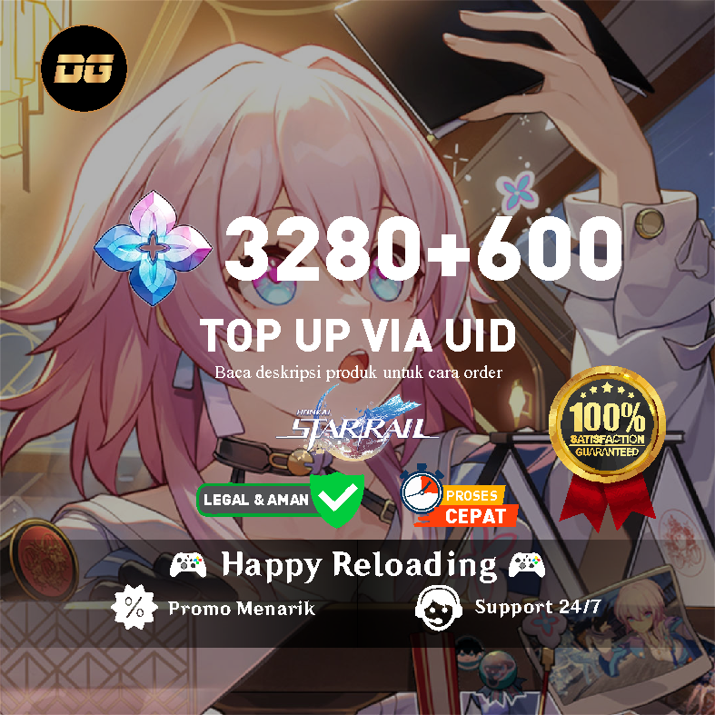 Jual 3280+600 Oneiric Shard Honkai Star Rail degamingstore | VCGamers