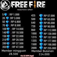 Jual 70 Diamonds Free Fire | VCGamers