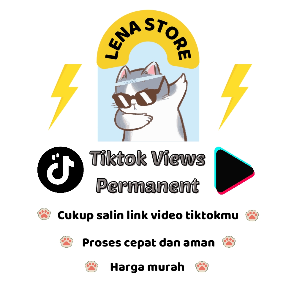 Jual 300 Views Permanent TikTok LENA STORE | VCGamers Jual 300 Views Permanent TikTok LENA STORE | VCGamers