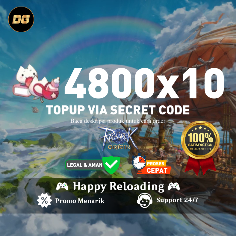 Jual 10 X 4800 Nyan Berry Ragnarok Origin Global degamingstore | VCGamers