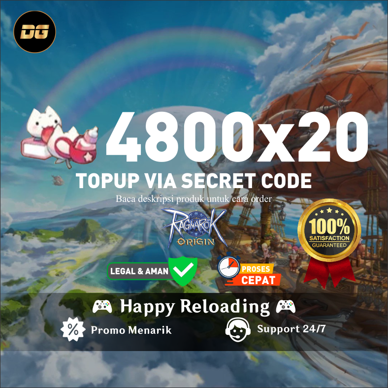 Jual 20 X 4800 Nyan Berry Ragnarok Origin Global degamingstore | VCGamers