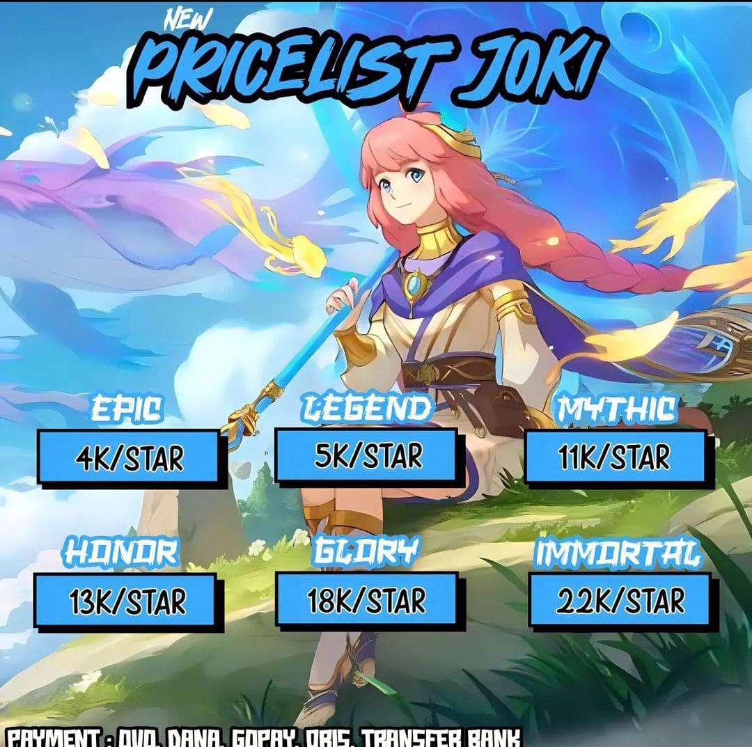 Jual Legend Perbintang Mobile Legends | VCGamers