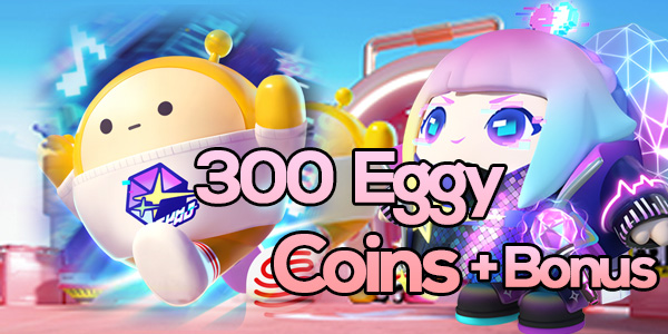 Jual 300 Eggy Coins Eggy Party | VCGamers