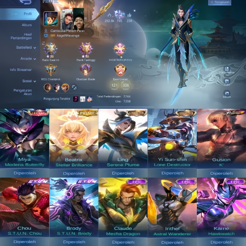 Jual Skin 308 | 1 Leg | 2 CC Mobile Legends | VCGamers