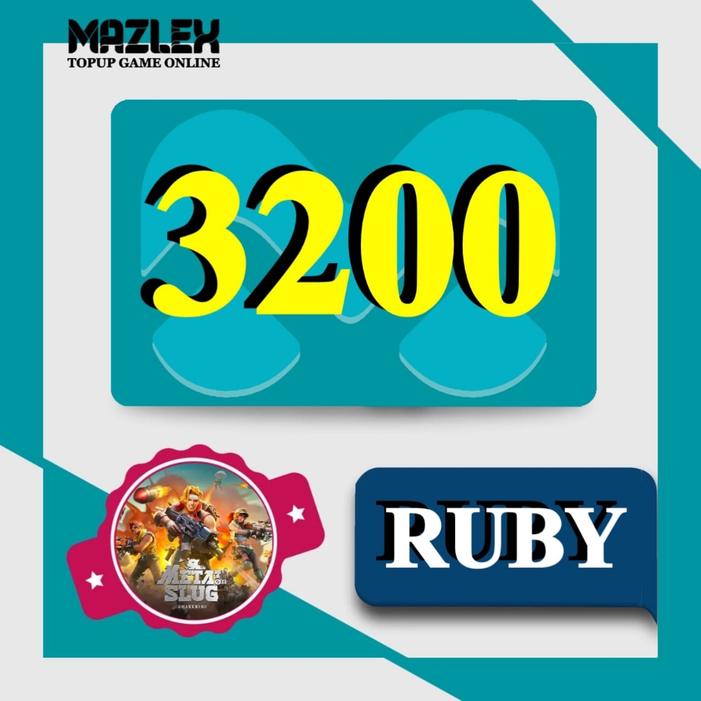 Jual 3200 Ruby Metal Slug Awakening Mazlex Store | VCGamers