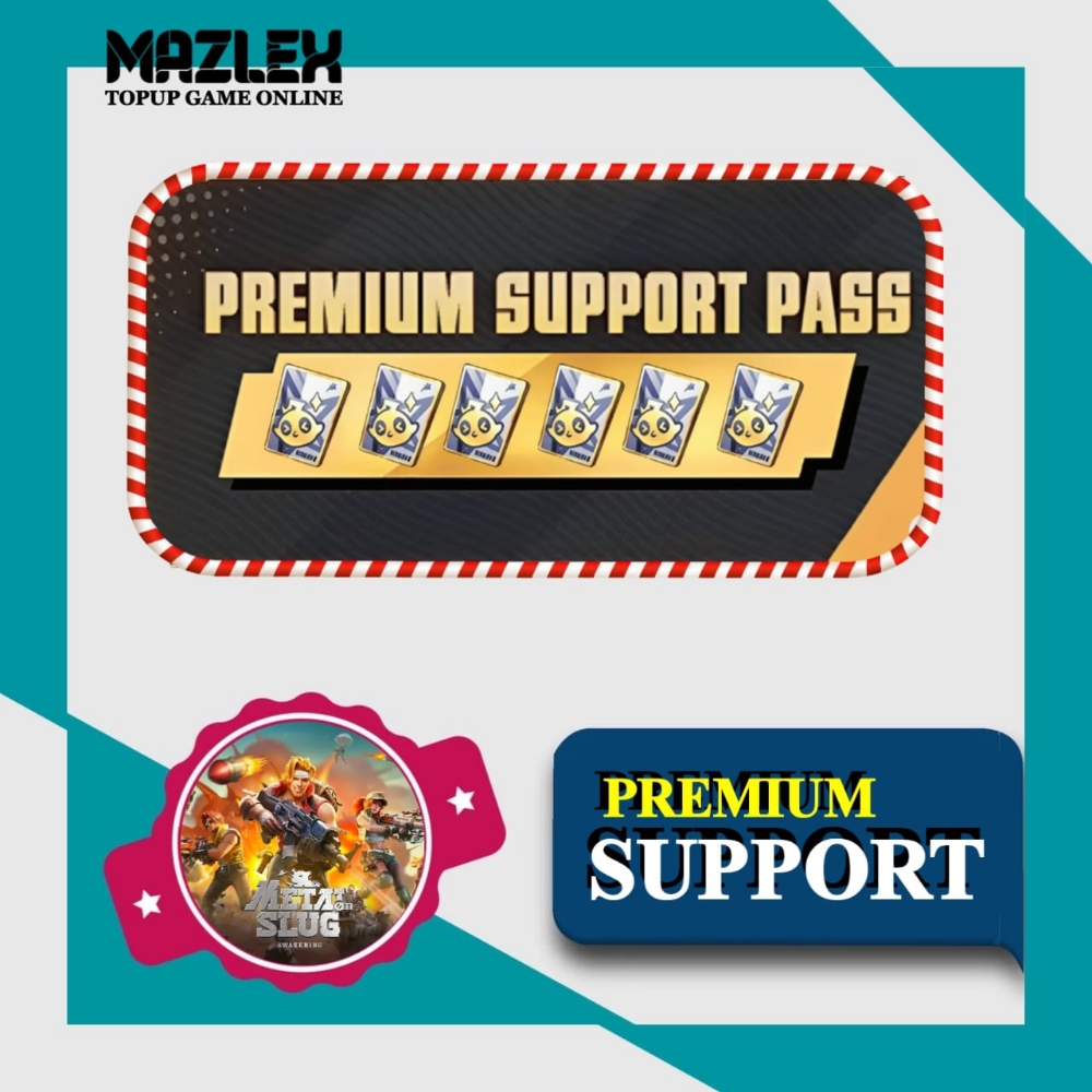 Jual Support Pass Premium Metal Slug Awakening Mazlex Store | VCGamers