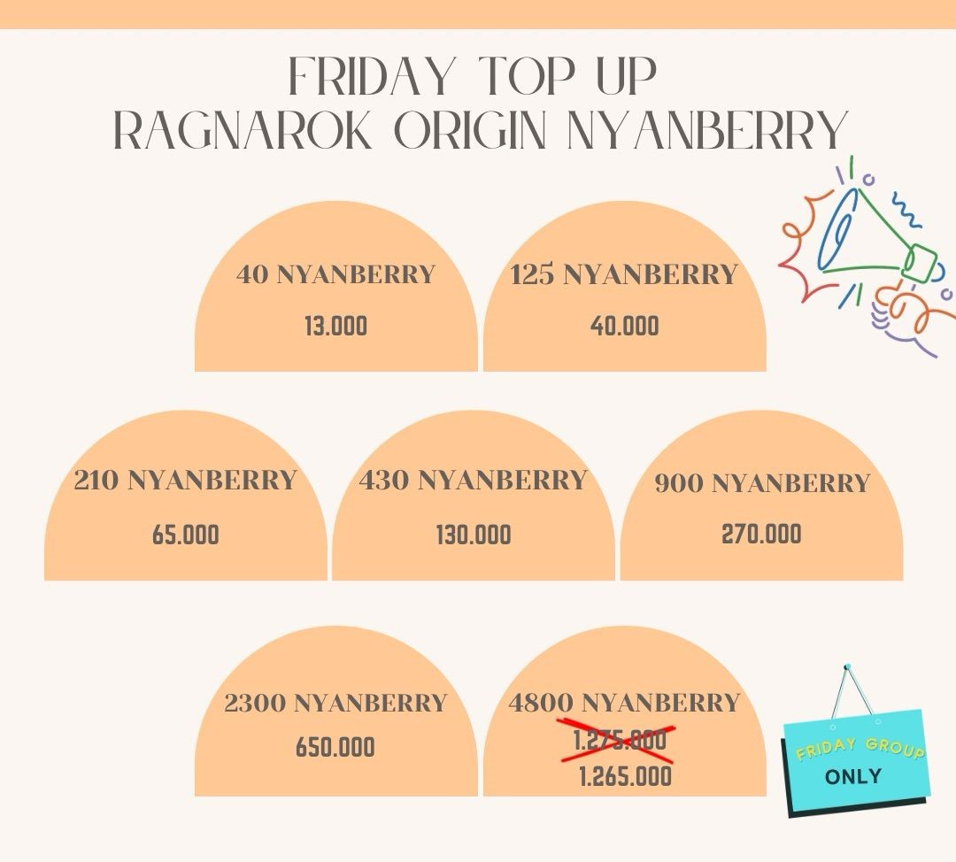 Jual 125 Nyan Berry Ragnarok Origin Global FridayGameService | VCGamers