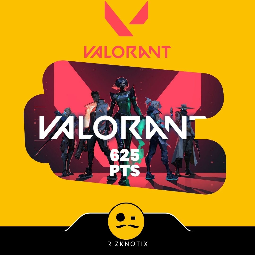 Jual Valorant Points 625 Valorant Rizknotix | VCGamers