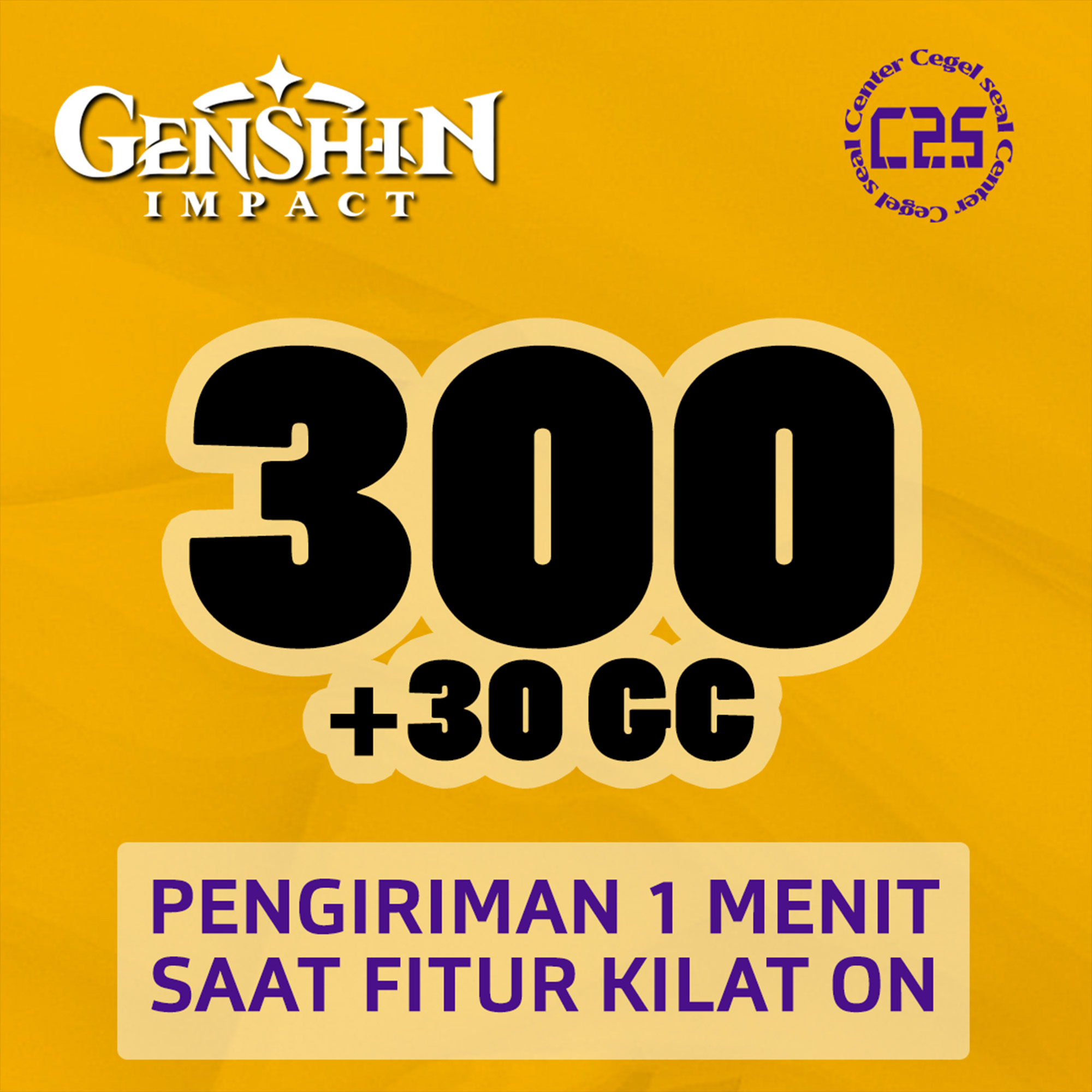 Jual 300 GC + Bonus - Genshin Genshin Impact | VCGamers