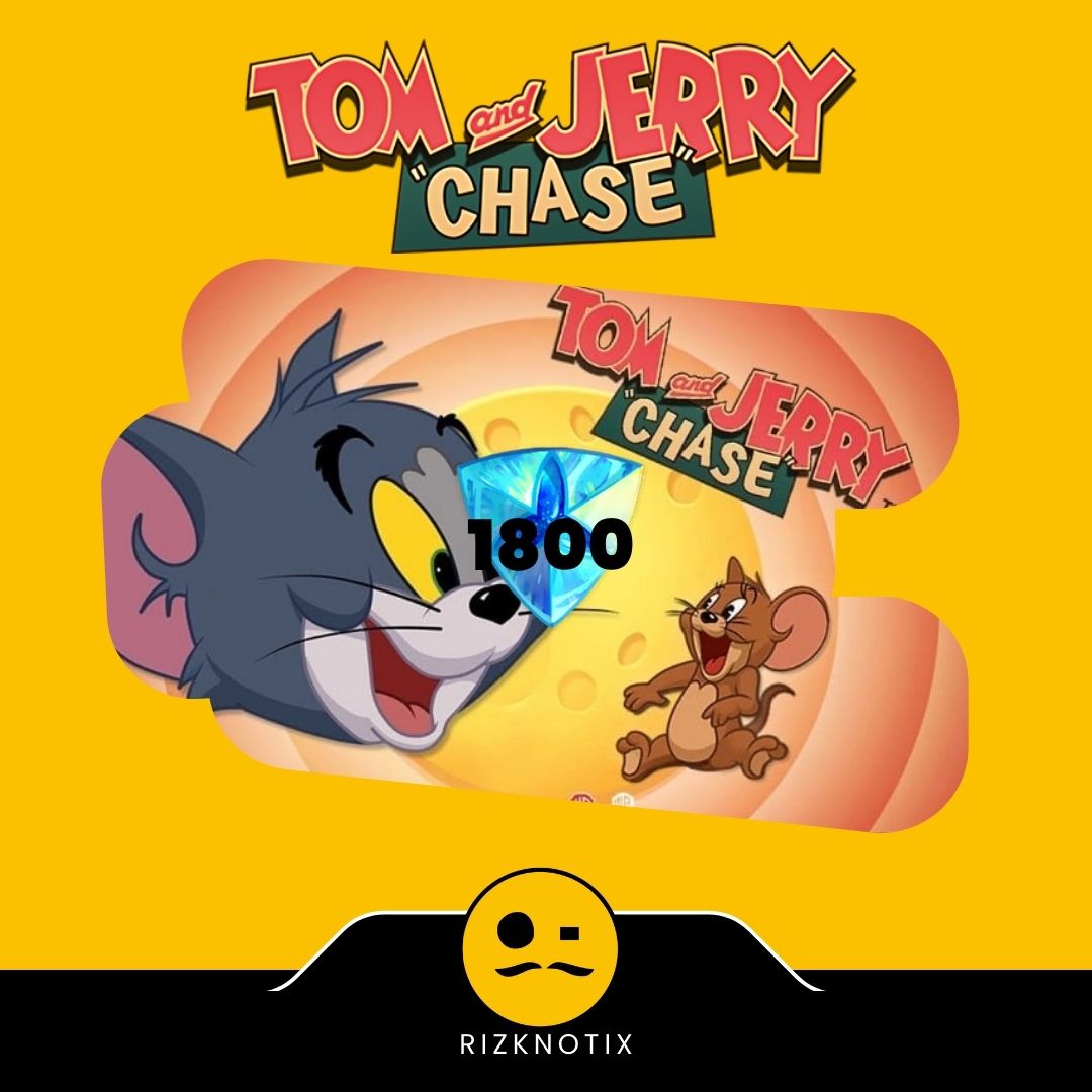 Jual Tom And Jerry Diamond 1800 Tom and Jerry Chase Rizknotix | VCGamers