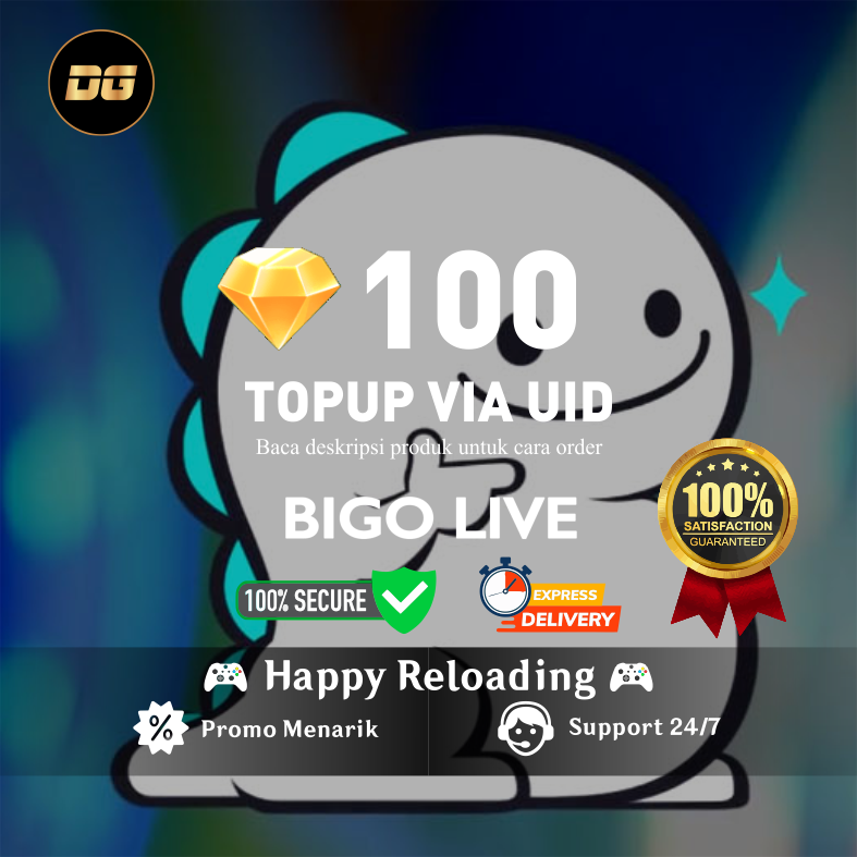 Jual 100 Diamonds Bigo Live degamingstore | VCGamers
