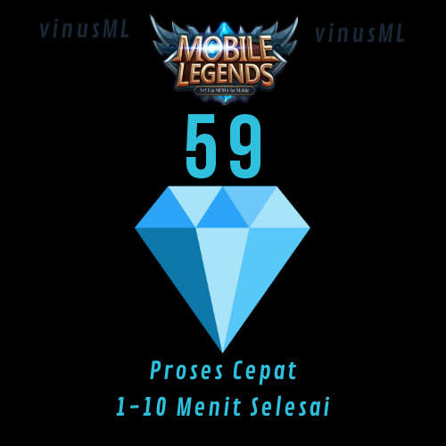 Jual 59 Diamonds Mobile Legends SAAS STORE | VCGamers